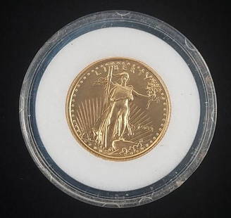 United Stated Gold Vault $5 Solid Gold American Eagle