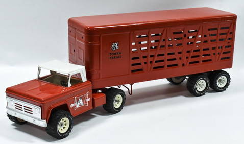 Vintage 1960's Structo Mobile Crane Truck