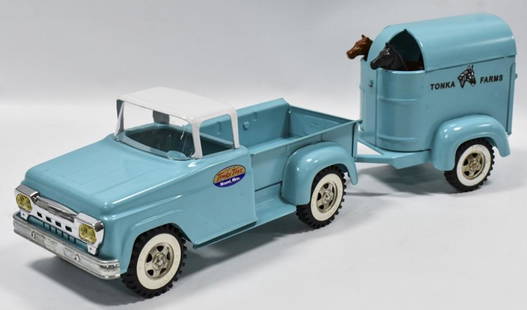 Restored Tonka Cabover Camper Pickup Truck
