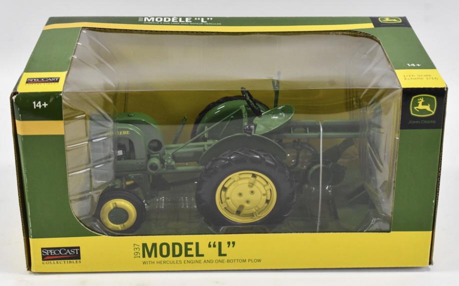 1/16 Speccast 1937 John Deere Model "l" W/ Plow