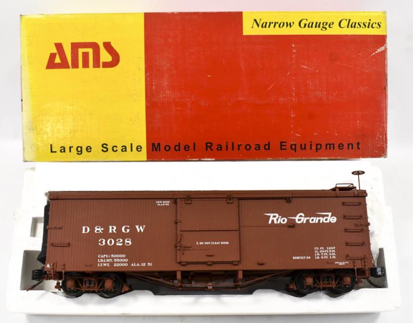 Ams D&rgw Box Car Narrow Gauge Am31 132