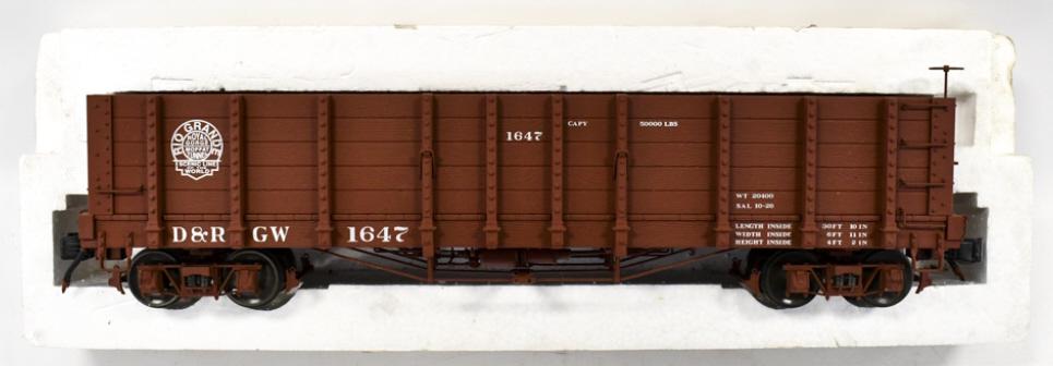 Ams High Side Gondola D&rgw Narrow Gauge