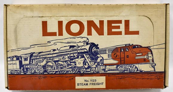 Lionel 11500 Steam Freight Set In Original Box