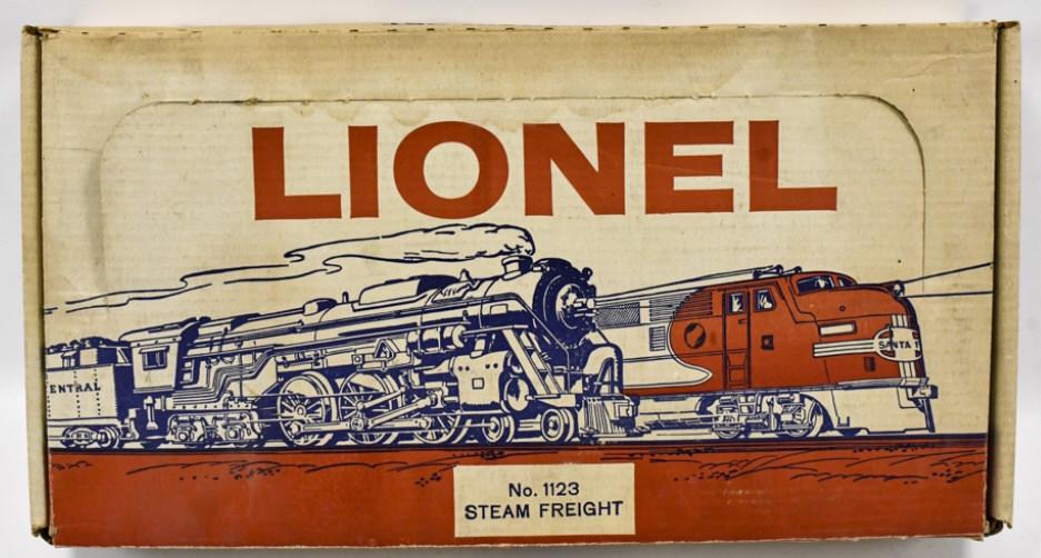 Lionel No. 1123 Steam Freight Set W/ Box