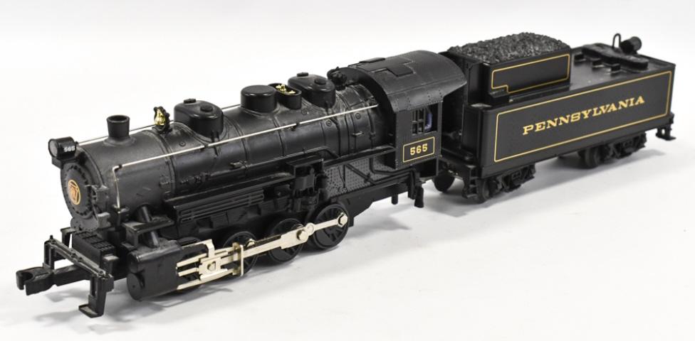 Lionel 0 8 0 Pennsylvania Engine #565 W Tender
