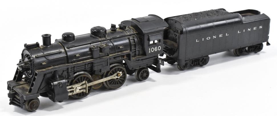 Lionel 2 4 2 #1060 Engine W/ Lionel Lines Tender