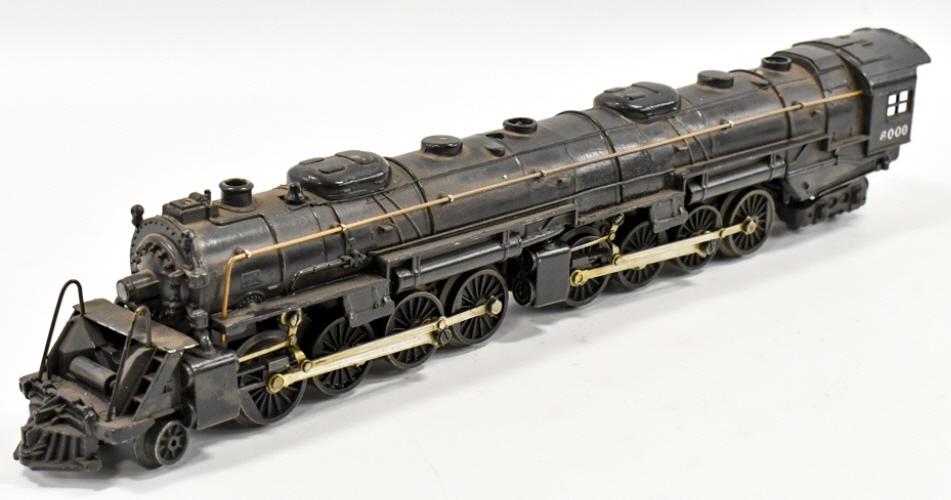 Vintage O Scale 2 8 8 4 Engine With Cab #6000