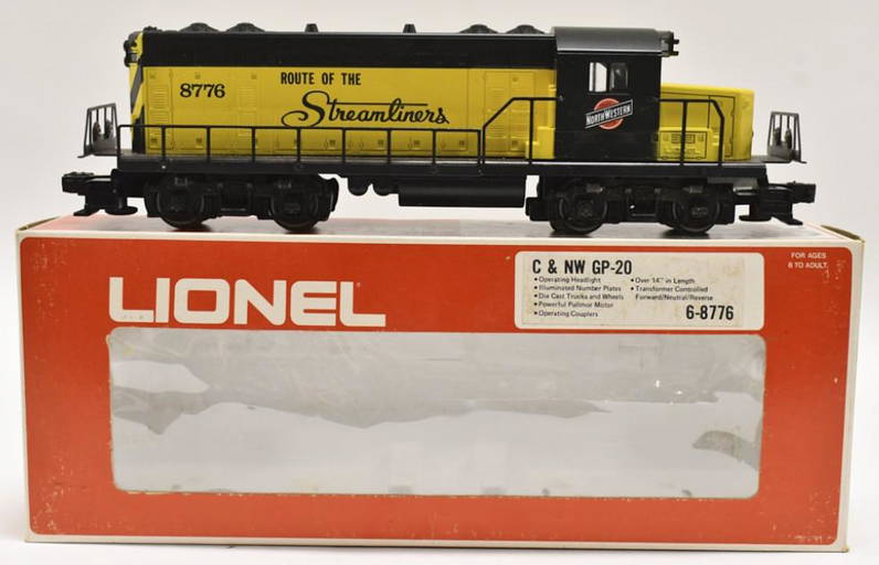 Lionel 6 8776 C & Nw Gp 20 Diesesl Engine
