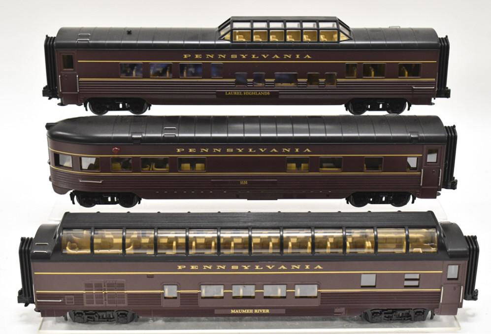 Mth Pennsylvania Observation Car & Vista Dome Cars Auction