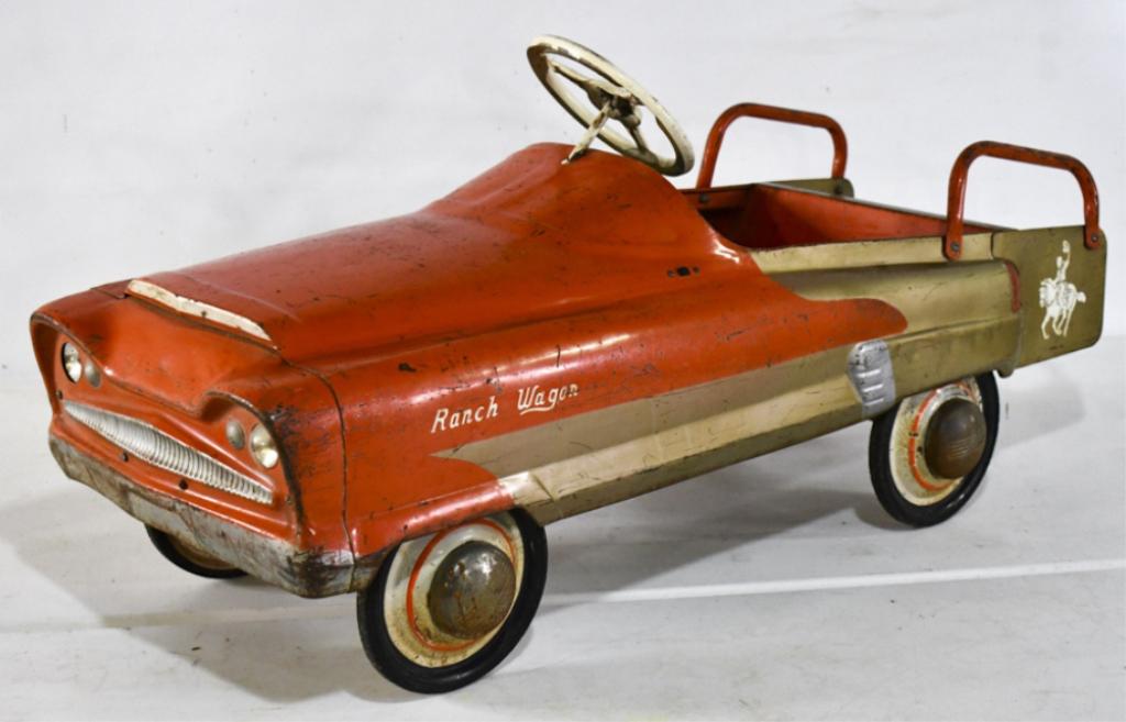 Original Garton Ranch Wagon Chain Drive Pedal Car