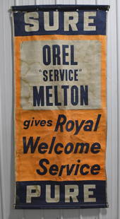 Vintage Pure Oil Company Service Station Uniform Patch