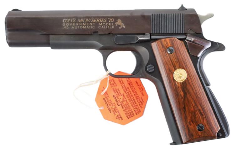 Colt Mk Iv Series 70 .45 Auto Semi Auto Pistol