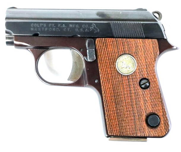 Colt Junior .25 Caliber Semi Auto Pistol In Box