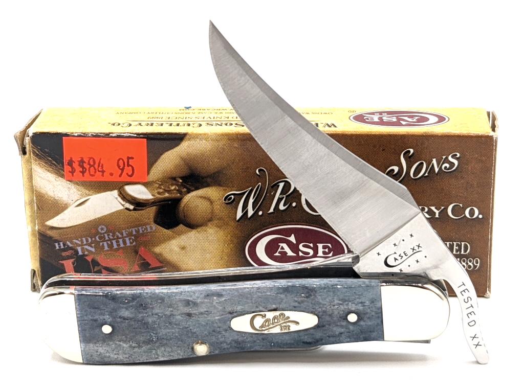 2011 Case Xx Russlock 61953 W/ Grey Jig Bone Auction