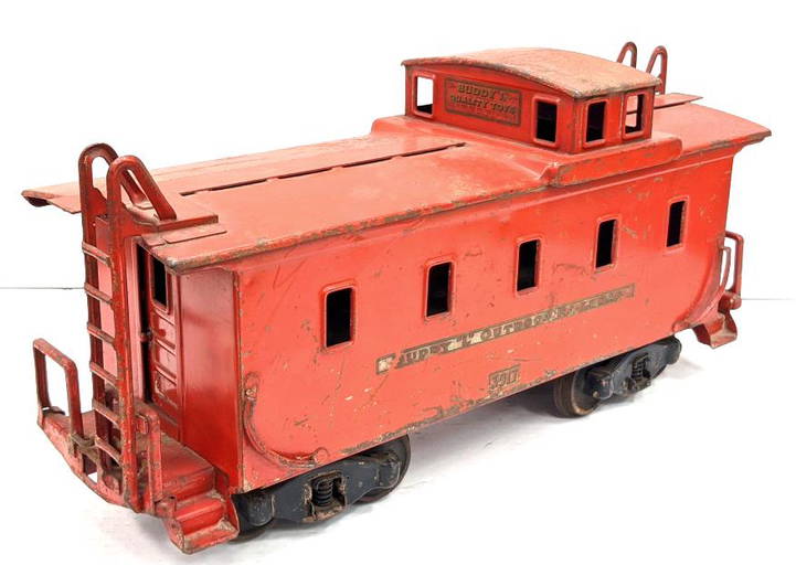 Buddy L Pressed Steel Outdoor Train Caboose