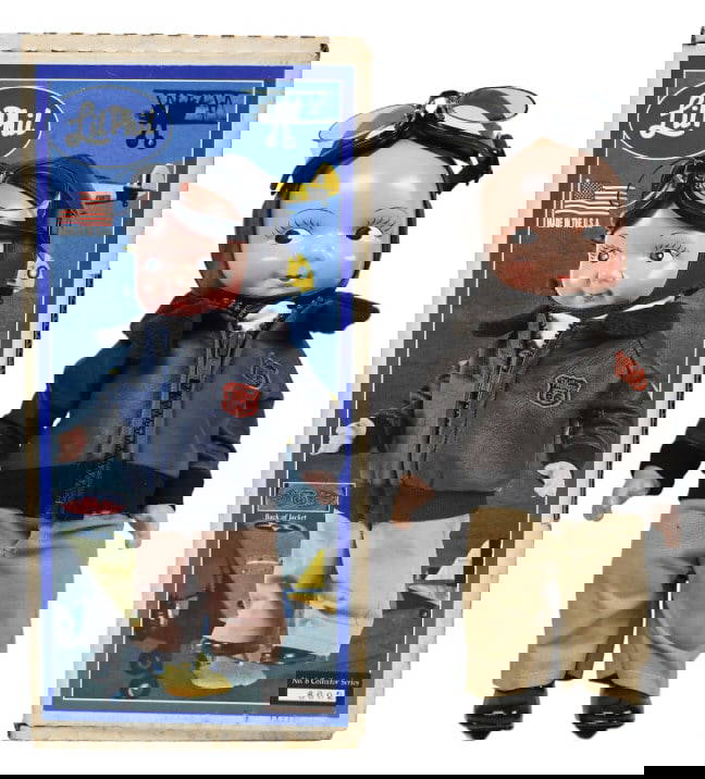 Phillips 66 " Lil Phil " Aviator Doll By Ames Auction