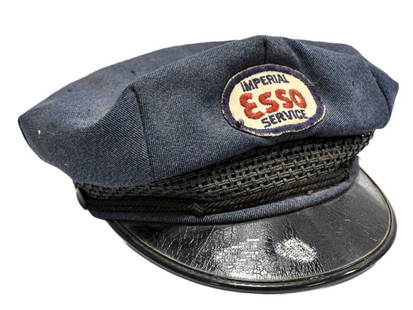 Vintage Texaco Gas Station Attendant Hat. Circa 1950's,