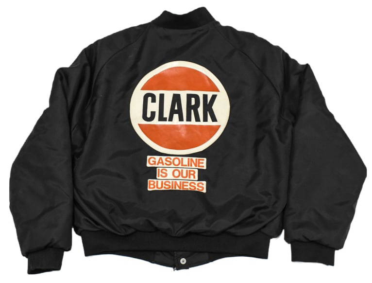 Vintage 1970s Clark Gas Station Manager's Jacket Auction