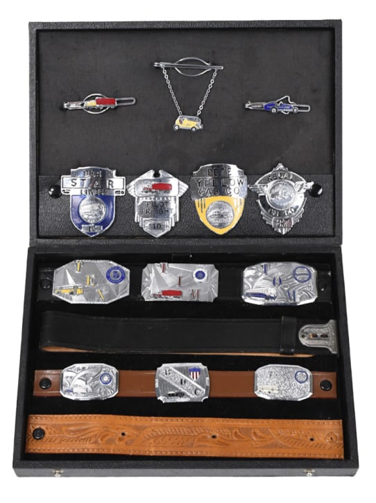 Vintage Hook Fast Badges & Belts Salesman Sample