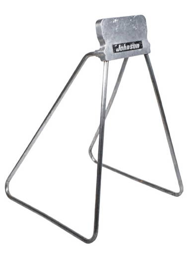 Vintage Johnson Outboard Motor Metal Display Stand