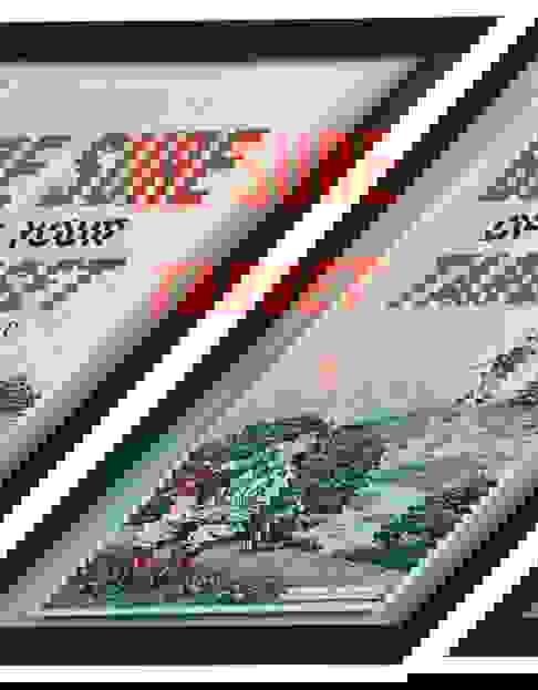 1940s Nra National Rifle Assoc Gun Safety Poster Auction