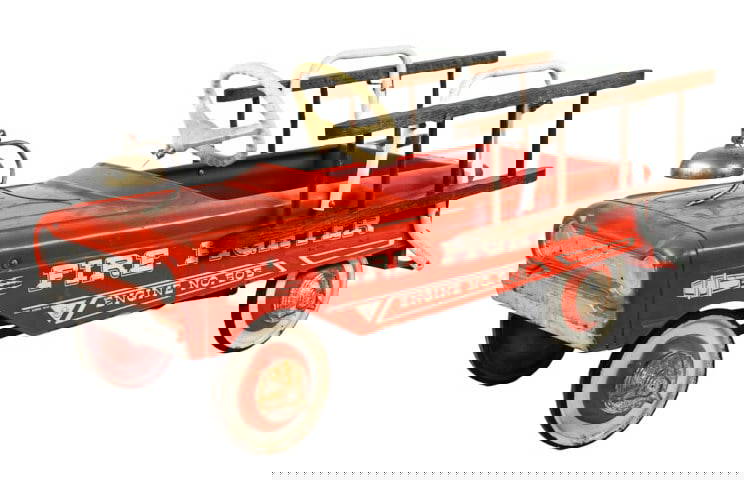 Original Amf Fire Fighter Engine No. 505 Pedal Car