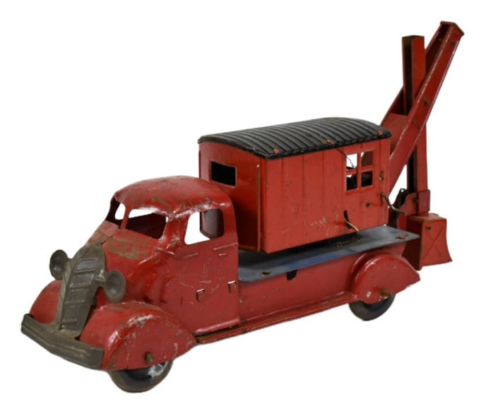 Original Marx Steam Shovel Truck