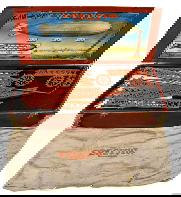 A.c. Gilbert Trail Blazing #8 Zeppelin Erector Set