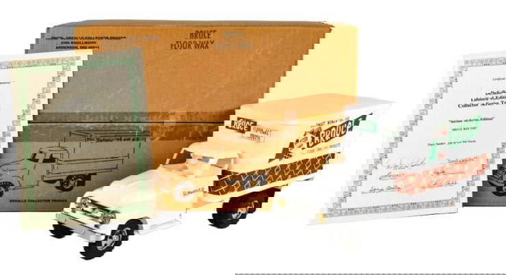 Tonka Desalle Bruce Floor Wax Box Truck Auction