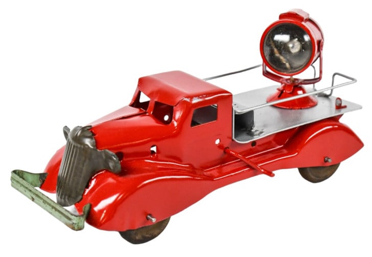 Restored Marx Battery Op. Searchlight Truck Auction