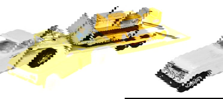 Restored Tonka Truck W/ Trailer & Original Dozer