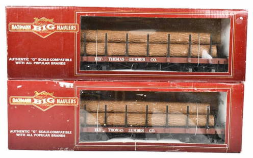 Bachmann G Scale Ely Thomas Lumber Cars