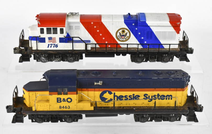 Lionel Chessie System & Spirit Of 76 Engines