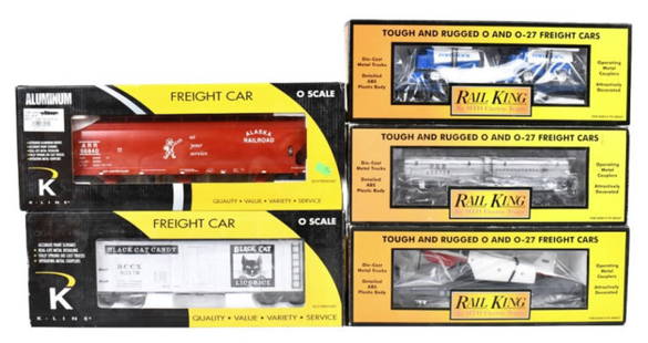 Mth & K Line Freight Cars