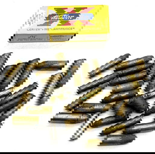 .45 Colt Shells And Western .25 Auto Ammunition