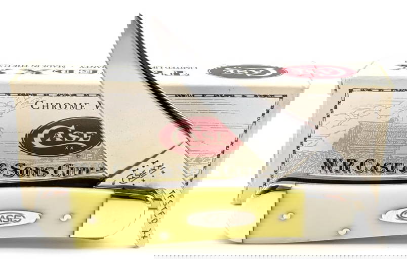 2002 Case Xx Yellow Russlock 31953 W/ Box