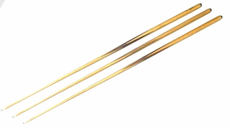 3 Valley Challenger 1 Piece House Pool Cues