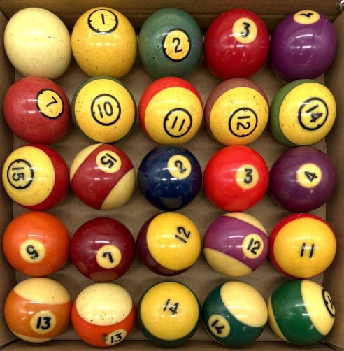 1950's Brunswick Gold Crown Centennial Billiard