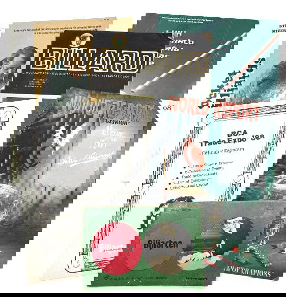 Steve Mizerak Inside Pocket Billiards Book Auction