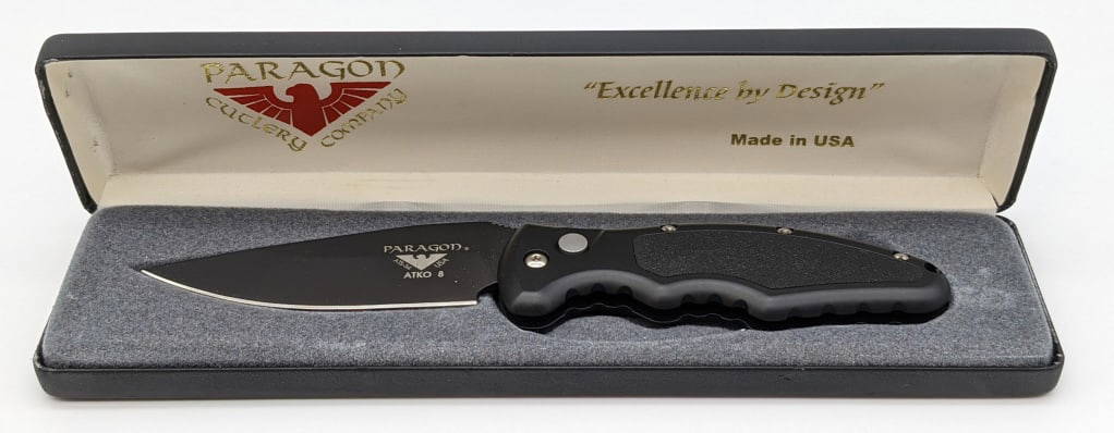 Nib Paragon Atko 8 Switchblade Knife Auction