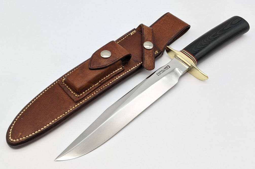 Vtg Randall Made Model 1 8in Fighter W/ Sheath Auction