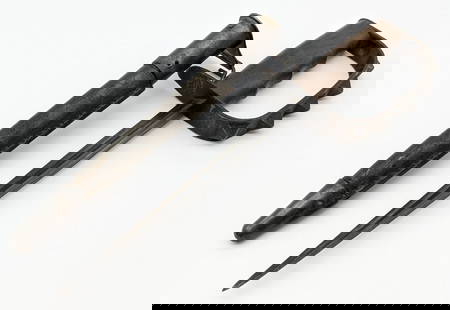 Us Model 1917 L.f. & C.trench Knife With Scabbard