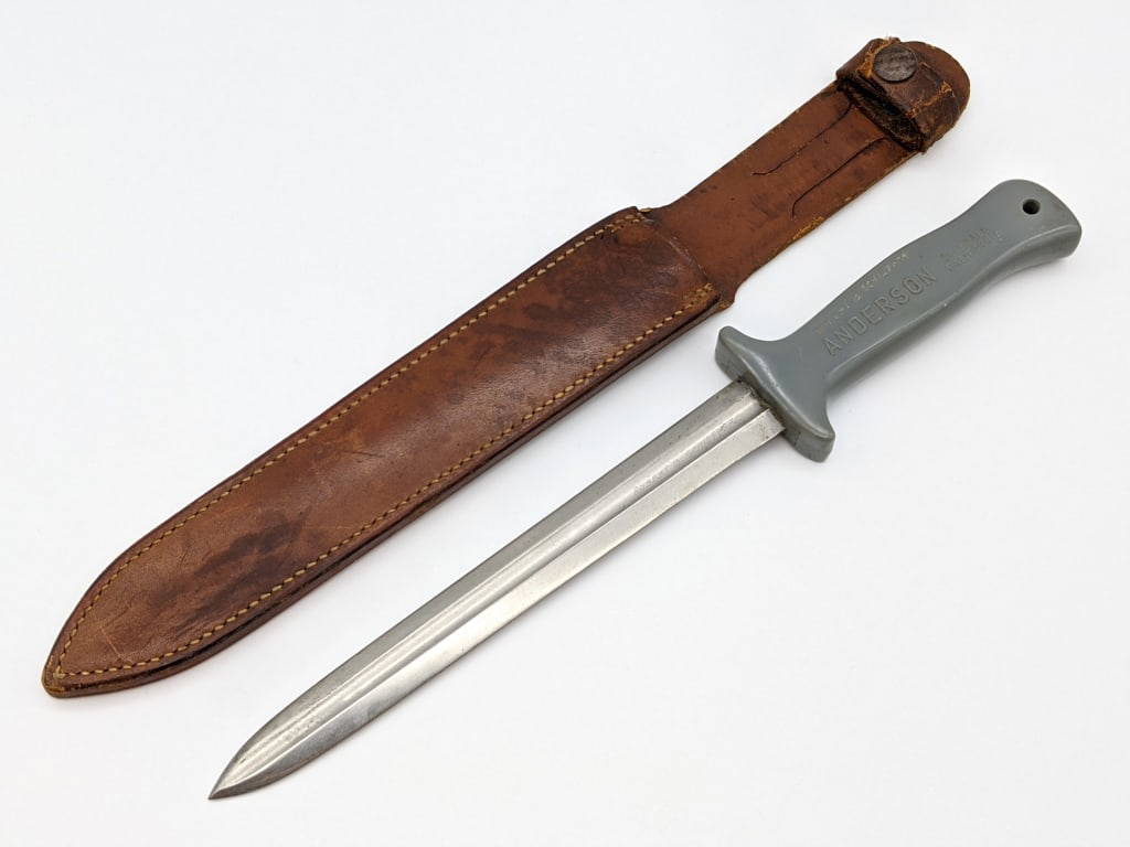 Ww2 Us Anderson Injection Molded Fighting Knife Auction