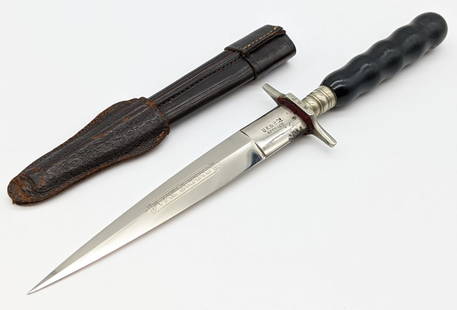 Usn Pal Brand Rh-35 Fighting Knife Mk1 W/ Scabbard Auction