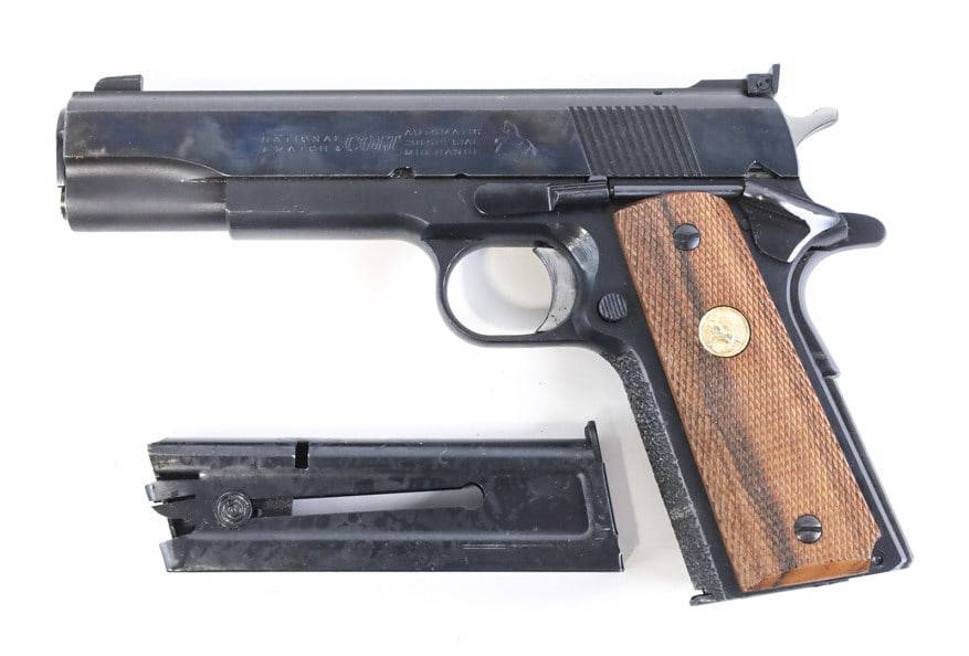 Essex/colt Mark Iii National Match .38 Spl. Pistol Auction