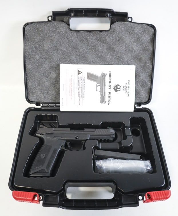Ruger Model 57 5.7 X 28mm Semi-auto Pistol In Case Auction
