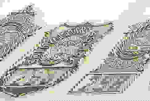 Obsolete Bridgeport Police Sheld & Hat Badge #298 Auction