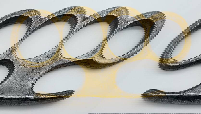 Vintage Brass Knuckle Dusters Auction