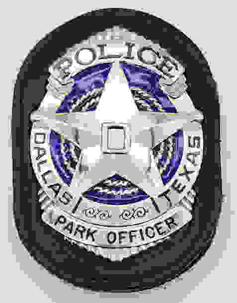 Obsolete Dallas Texas Police Park Officer Badge Auction