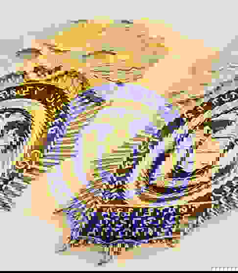 Obsolete Ulster County District Attorney Badge Auction